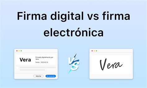 Diferencias Entre Firma Digital Y Firma Electrónica Explicadas