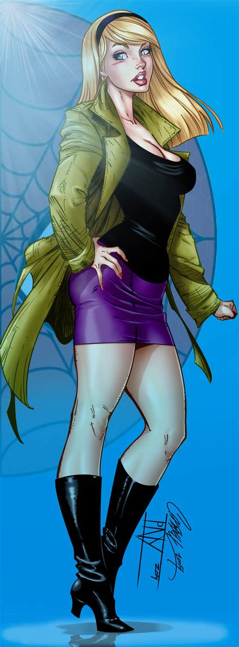 Gwen Stacy By Jscott Campbell By Tony058 On Deviantart