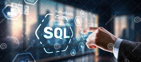 Sql Structured Query Language Technology Concept Stock Illustration