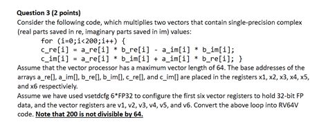 Solved Question Points Consider The Following Code Chegg