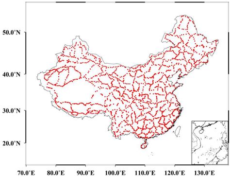 distribution of gnss leveling benchmarks download scientific diagram
