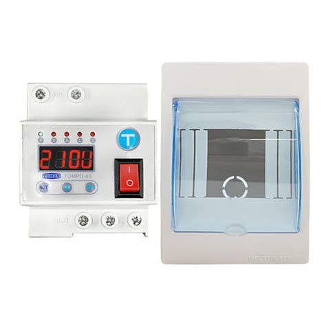 Over Under Voltage Relay With Surge Protection And Mount Application