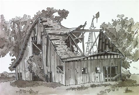 Old Barn Drawings At Explore Collection Of Old