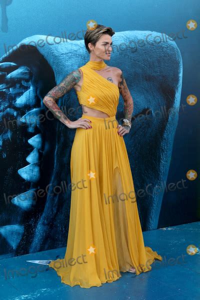 Photos And Pictures Los Angeles Aug Ruby Rose At The The Meg Premiere On The Tcl