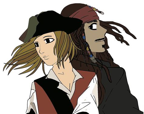 Jack Sparrow And Elizabeth Swann