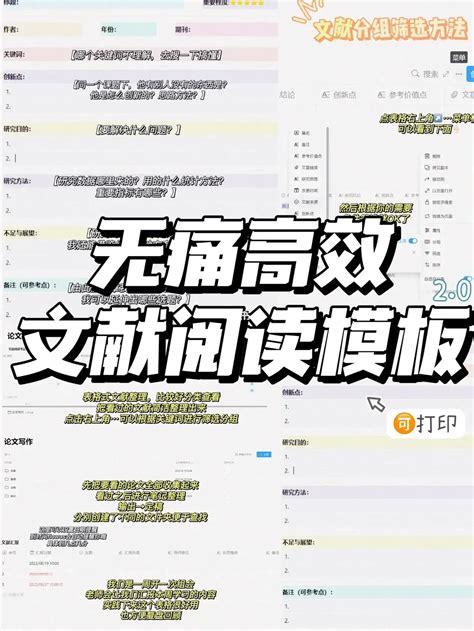 简单易上手、无痛高效的文献阅读笔记模板20 知乎