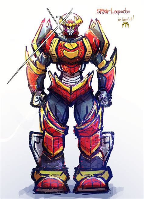 Safebooru Armor Black Armor Fusion Highres Lens Flare Leopardon