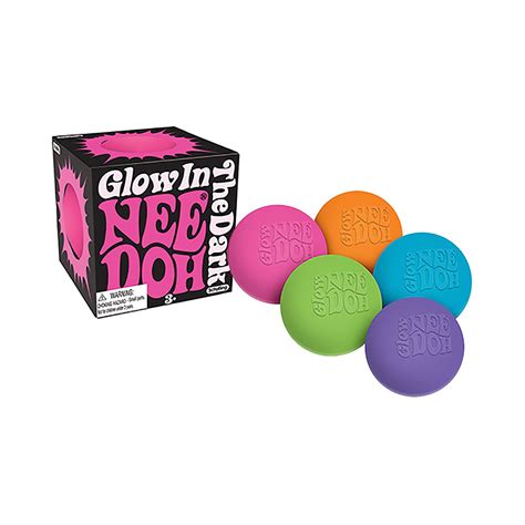 Glow In The Dark Nee Doh At Katina Woods Blog