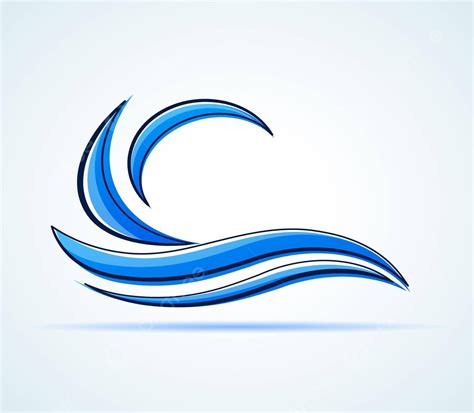 Vector Nautical Concept Symbol Design Wind Water Element Vector Wind Water Element Png And
