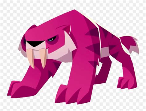 Saber Tooth Tiger Clip Art Png Download 2354989 Pinclipart