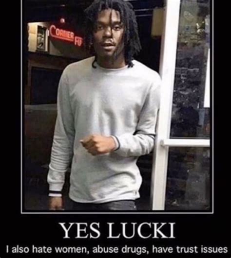 Luckiiii Lucki Funny Pics I Love Lucki Rapper Lucki Rapper Lyrics