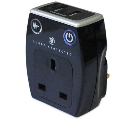 Masterplug Surge Protected Usb Plug Adaptor Deals Pc World