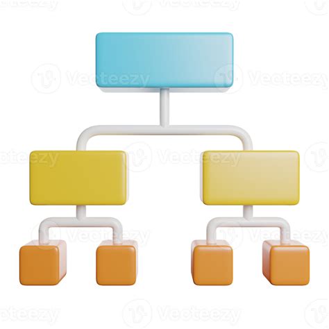 Hierarchical Structure Diagram 51596040 Png