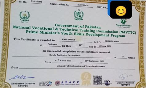 Maaz Khan On Linkedin Mobile App Development Flutter Certificate Of