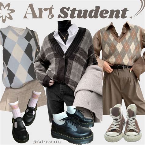 Art Student Aesthetic Aesthetic Clothes Classic Outfits Art Student