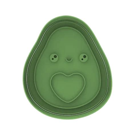 Palta Aguacate Cute Kawaii Cortante Para Galletas Cuotas Sin Interés