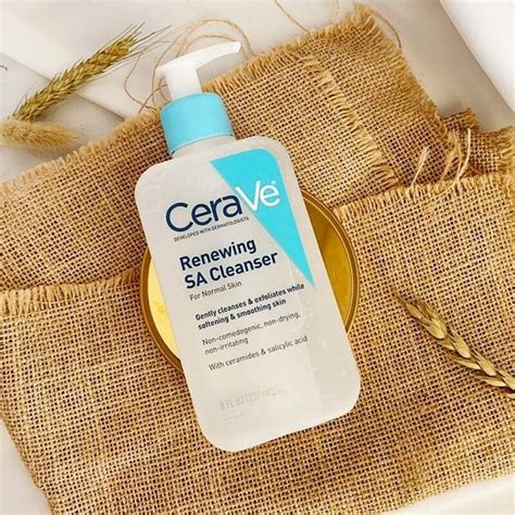 Sữa Rửa Mặt Cerave Renewing Sa Cleanser Da Mụn