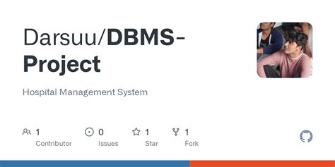GitHub Darsuu DBMS Project Hospital Management System
