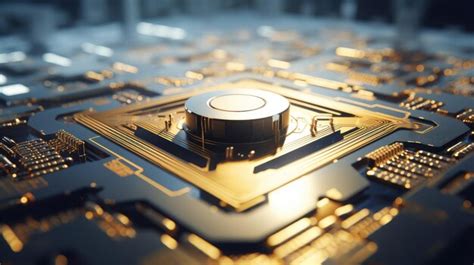 Premium Ai Image A Microchip For A Computer Data Protection Chip Microcircuits And Processors