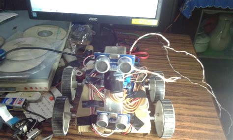Self Obstacle Avoiding Robot 9 Steps Instructables
