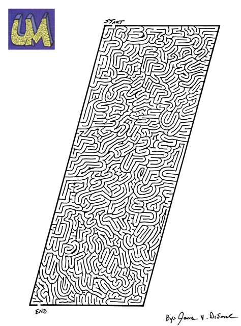 Hand Drawn Original Mazes Etsy