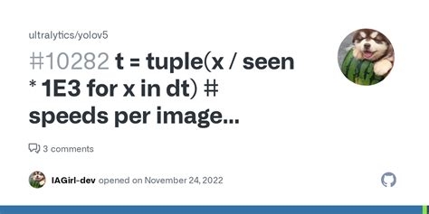T Tuplex Seen 1e3 For X In Dt Speeds Per Image Zerodivisionerror Float Division By