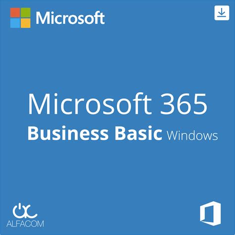 Microsoft 365 Business Basic Windows Alfacom