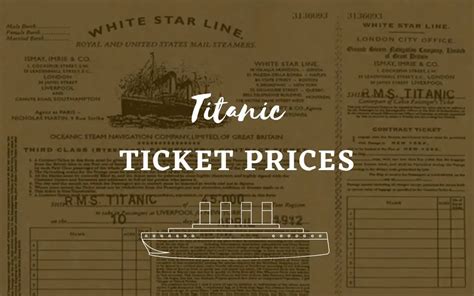 How Much Was A Second Class Ticket On The Titanic Detroit Chinatown