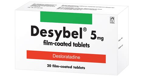 Десибел 5мг 20 Филм Таблетки Продукти Nobel