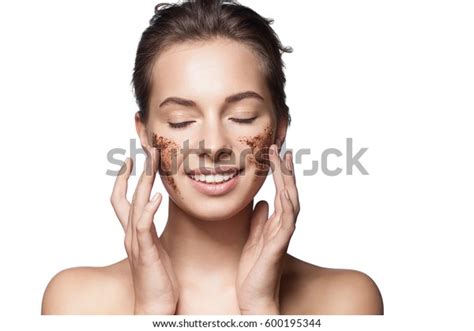 Face Peeling Scrub White Background Over 20000 Royalty Free