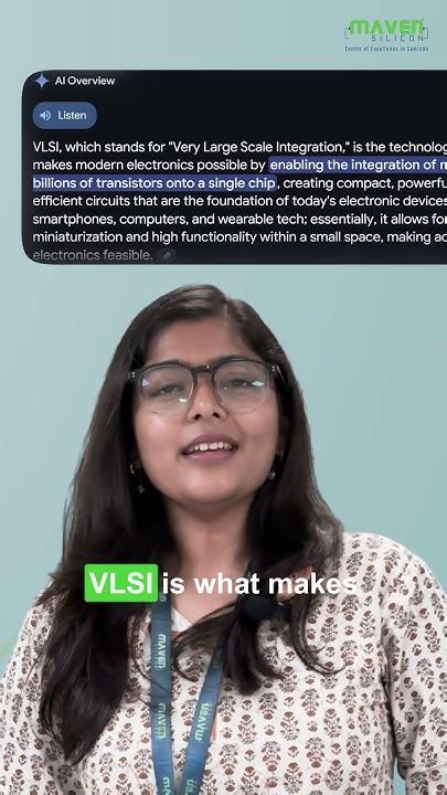 Did You Know This Interesting Fact About Vlsi 🤖 Mavensilicon Vlsi Semiconductor Youtube