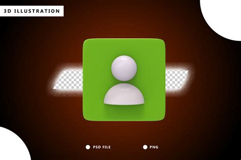 3d Rendering Of Profile User Interface Graphic By Aradevi · Creative