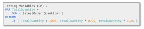 Using Variables In DAX Power BI Training Australia