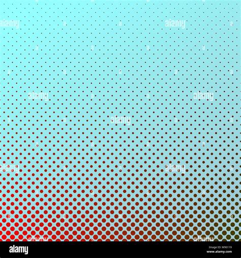 Geometrical Gradient Halftone Circle Pattern Background Graphic Design Stock Vector Image