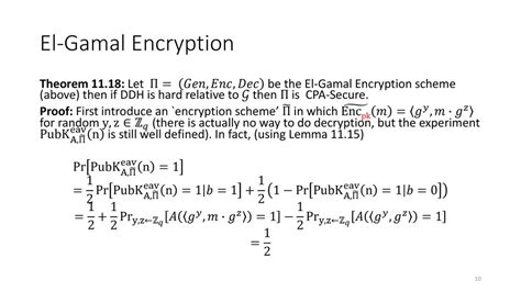 Topic 30 El Gamal Encryption Ppt Download