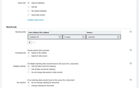 Write No Match Database Entries To External Database · Docuware Support