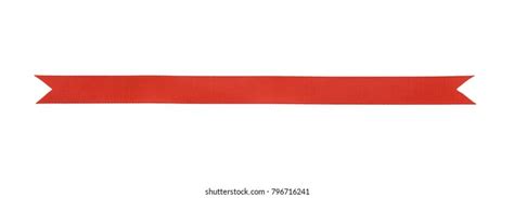 Straight Ribbon Banner Vector
