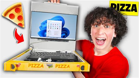 Ho Assemblato Un Pc Dentro Un Cartone Da Pizza Funziona Youtube