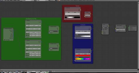 Color Gradient In Single Polygon Along Arbitrary Direction Materials And Textures Blender