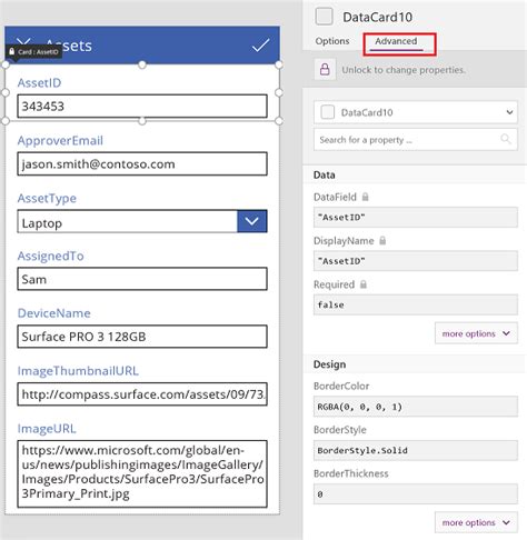Understand Data Cards In Canvas Apps Power Apps Artofit