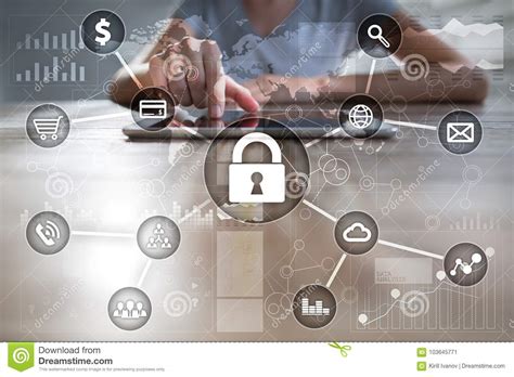 Cyber Security Data Protection Information Safety And Encryption