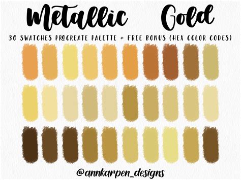 Golden Color Code