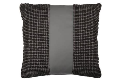Premium Photo Square Shape Throw Pillows Fabric And Leather Pillows