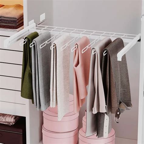 Вешалка для брюк Variant Multi 700 L 480 металл лак белый Rejs 29803 купить со склада