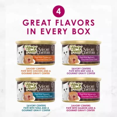 Fancy Feast® Savory Centers Adult Cat Wet Food Pate And Gravy Variety