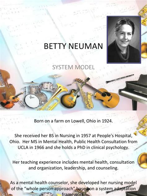 Betty Neuman System Model Pdf Nursing Stress Biology