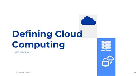 5 Defining Cloud Computing Youtube