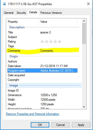 Powershell Pulling Comments File Property To Text File Stack Overflow
