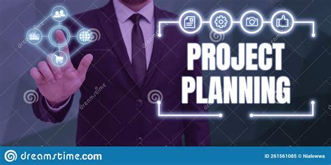 Writing Displaying Text Project Planning Conceptual Photo Plan And Subsequently Report Progress