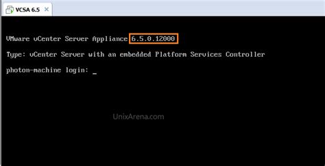 VMware VSphere How To Break VCSA Root Password UnixArena